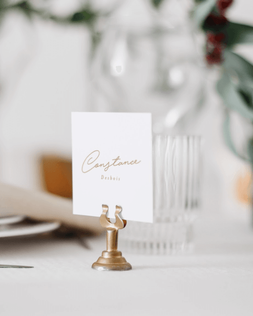Quelle décoration de table pour un mariage d’hiver